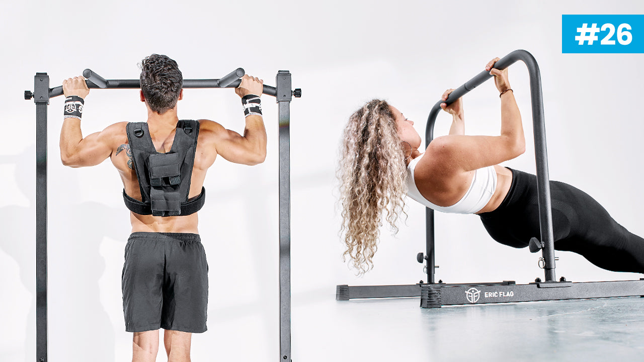 9 pull-up bar exercises for a dream body!