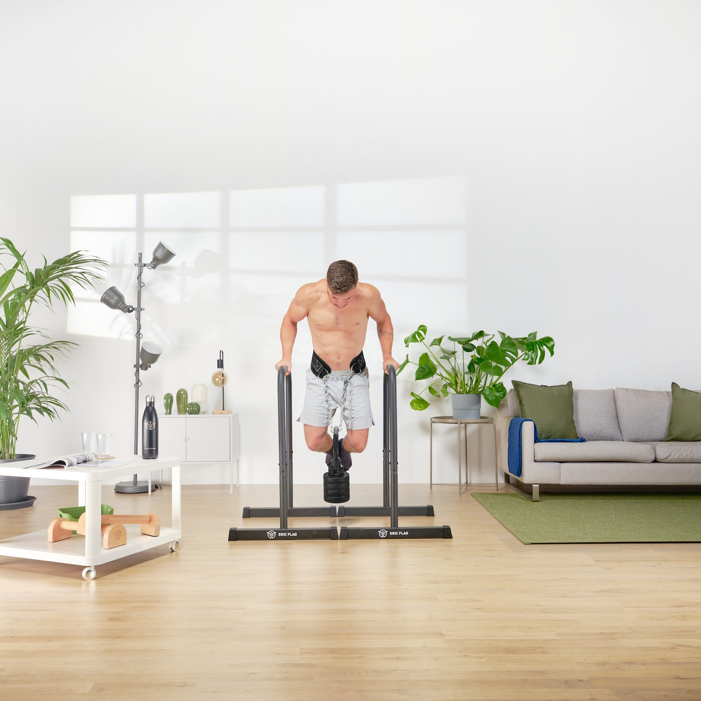 Eric Flag Dip Bars - Barres Parallèles Hautes de Dips