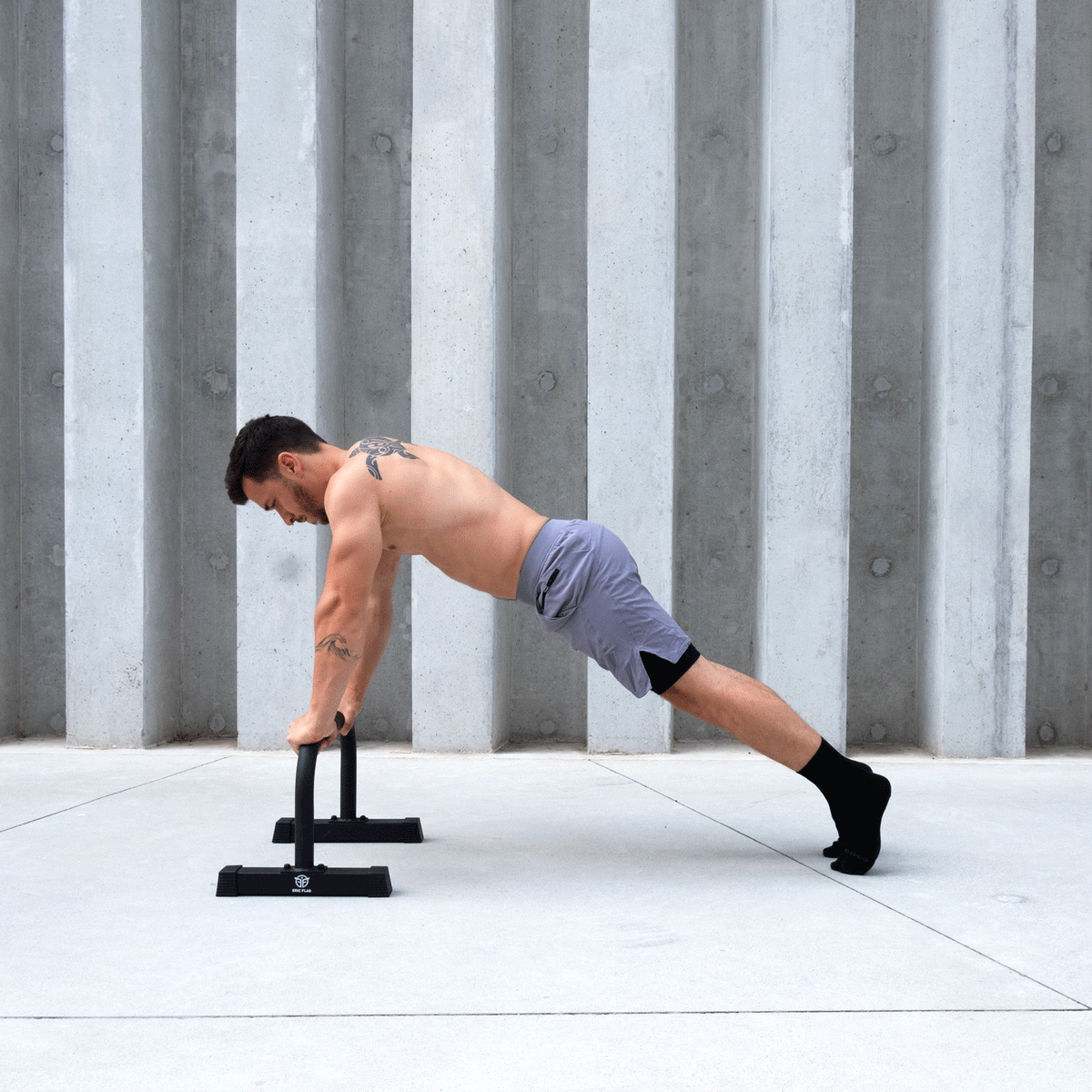 Exercises Parallettes - Elevation Bars